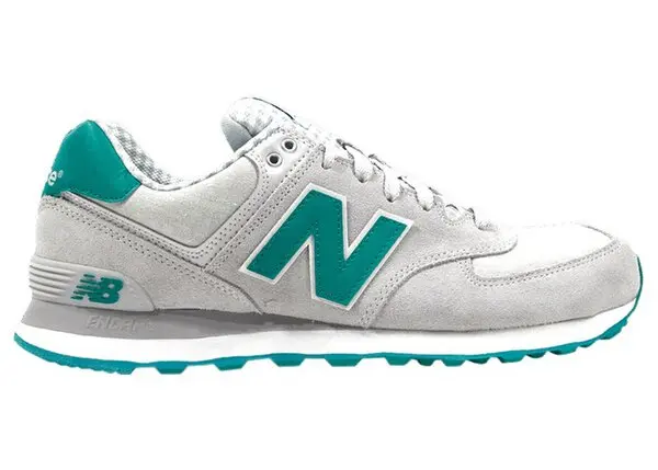 NEW BALANCE 574 Sneakers - Grey/green