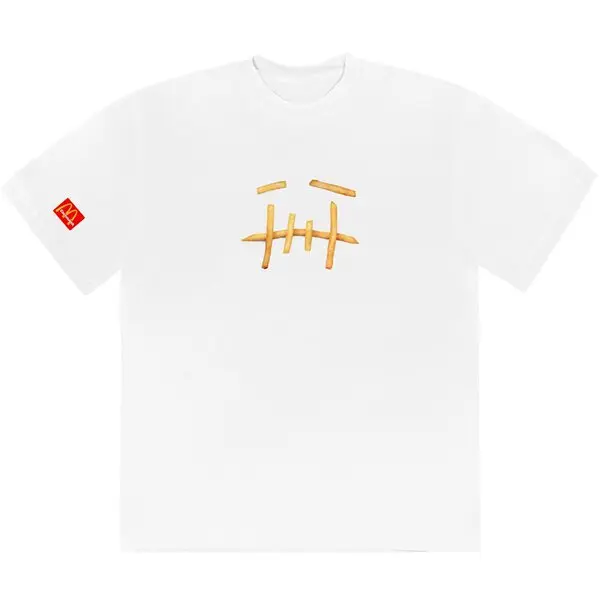 TRAVIS SCOTT X Mcdonald's Fry T-shirt - White