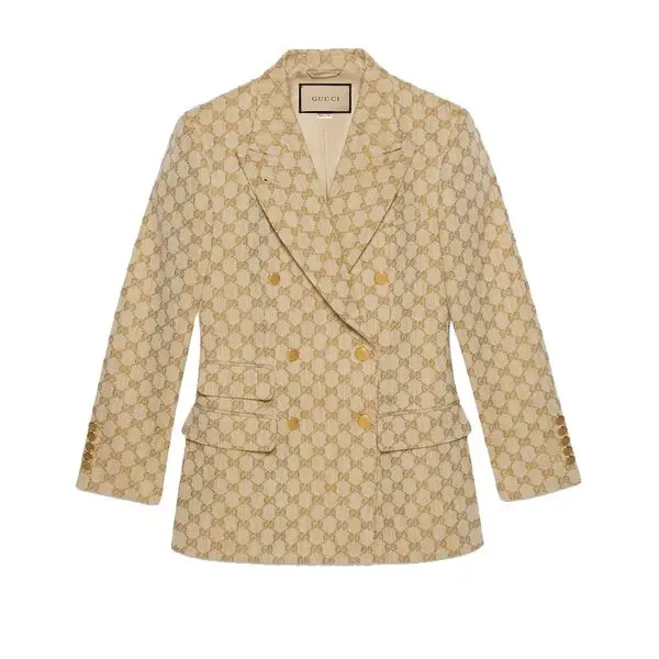 Gucci Gg Jacquard Jacket