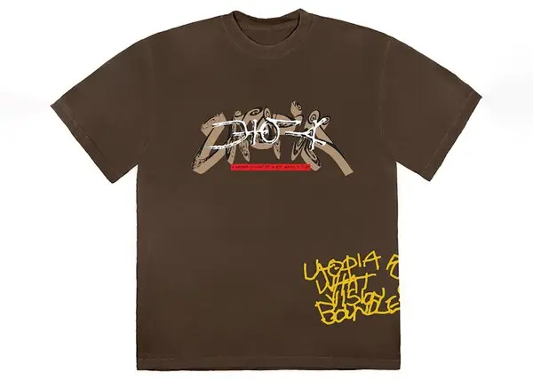 TRAVIS SCOTT Utopia I Tee Shirt - Brown