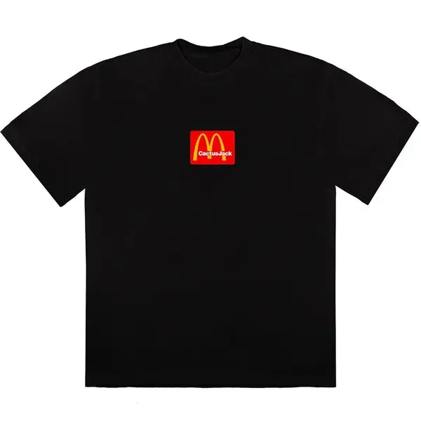 TRAVIS SCOTT X Mcdonald's Sesame Ii T-shirt - Black/red