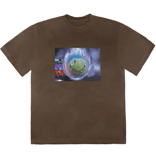 TRAVIS SCOTT World Event T-shirt - Bleached Black