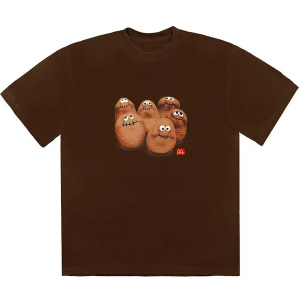 TRAVIS SCOTT X Mcdonald's Squad Iii T-shirt - Brown