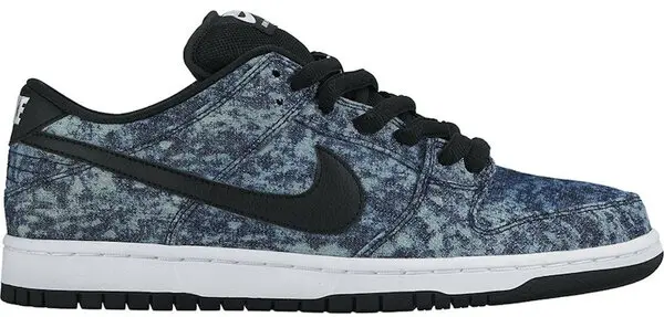 Nike Dunk Low Bleached Denim Sneakers