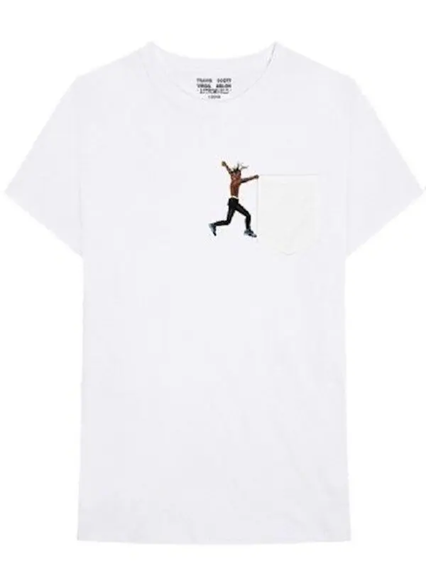 TRAVIS SCOTT X Virgil Abloh A Thread Tee Shirt - White