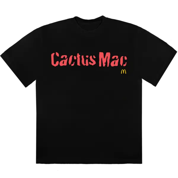 TRAVIS SCOTT X Mcdonald's Cactus Mac T-shirt - Black