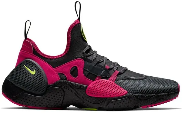 Nike Air Huarache Edge Sneakers - Anthracite/volt/black