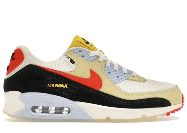 Nike Air Max 90 Set To Rise - White/yellow/red