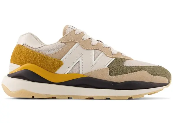 NEW BALANCE 57/40 Sneakers - Moonbeam/golden Hour/black