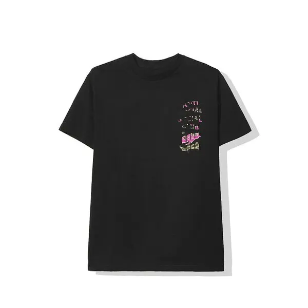 UNDEFEATED X Anti Social Club 2015 Tee Shirt - Black