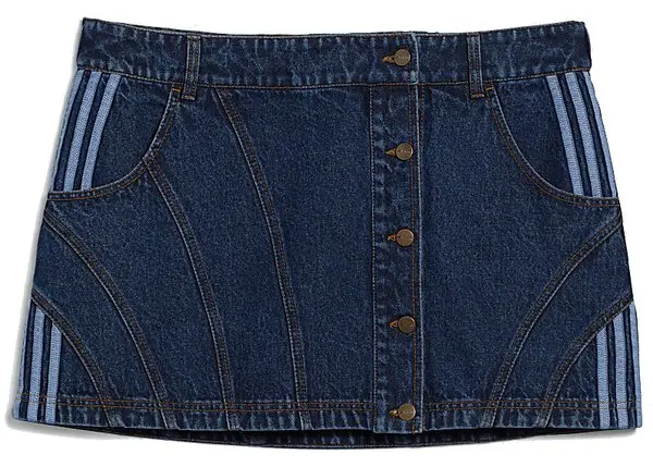 Adidas Ivy Park Denim Skirt - Dark Denim