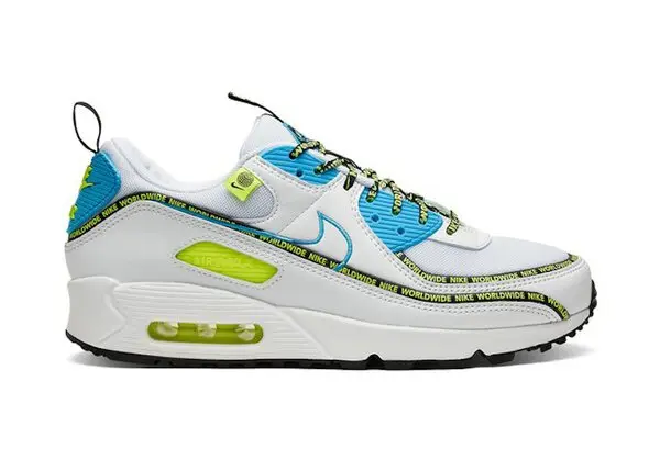 Nike Air Max 90 Se Worldwide - White/black/volt