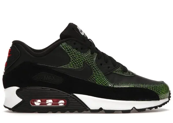 Nike Air Max 90 Green Python - Black/cyber
