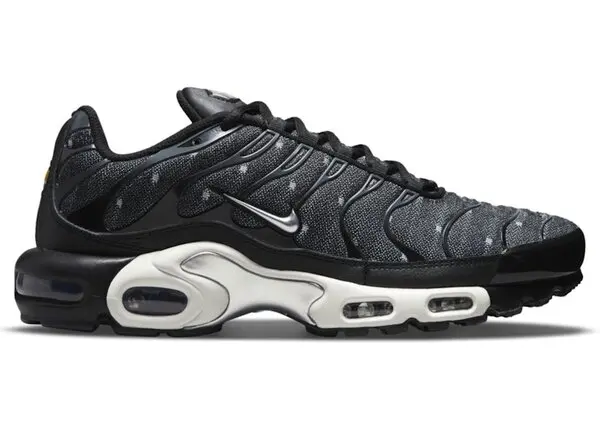 Nike Air Max Plus Se Chrome Sneakers - Black/summit White/lime Glow