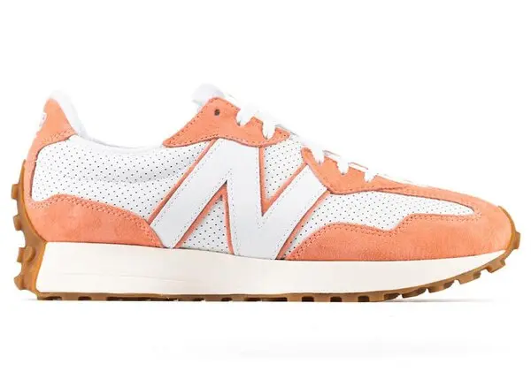 NEW BALANCE 327 Sneakers - White/paradise Pink