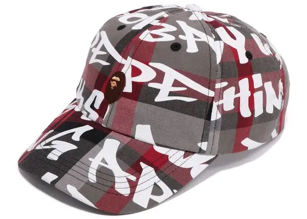A BATHING APE Panel Cap - Black