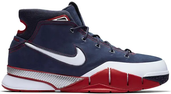 Nike Kobe 1 Protro Usa Sneakers - Midnight Navy Blue/white/varsity Red