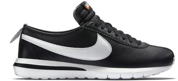 Nike Roshe Run Fragment Cortezin Sneakers - Black/white