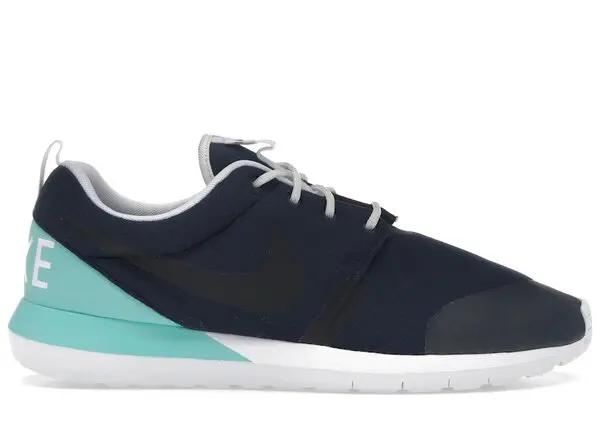Nike Roshe Run Tech Fleece - Obsidian/black/bleached Turquoise