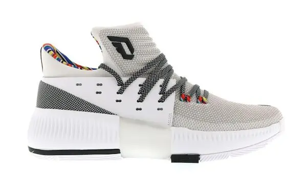 Adidas D Lillard 3 Arthur Ashe Bhm Sneakers - White/core Black/white