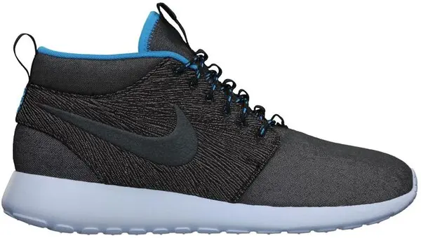 Nike Roshe Run Mid City Pack Paris Sneakers - Anthracite/black