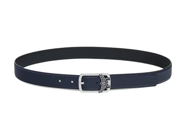 FERRAGAMO Gg Embossed Belt Bag - Navy Blue/black