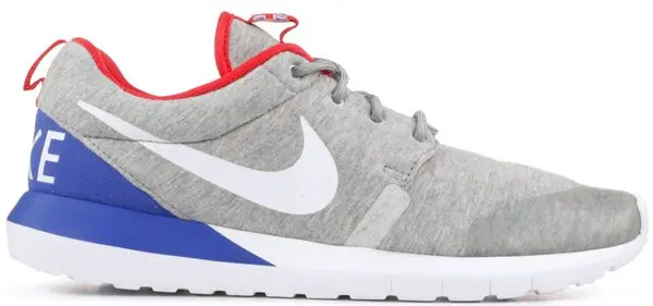 Nike Roshe Run Sp Great Britain Sneakers - Grey Heather/whiteone-coloruniversity Red