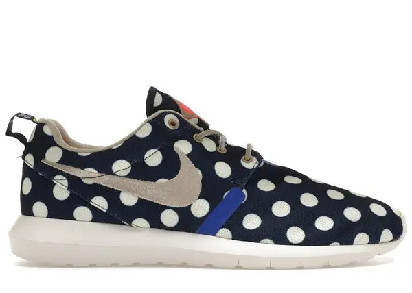 Nike Roshe Run Nyc Sneakers - Mid Navy Blue/classic Stone/light Ash Grey
