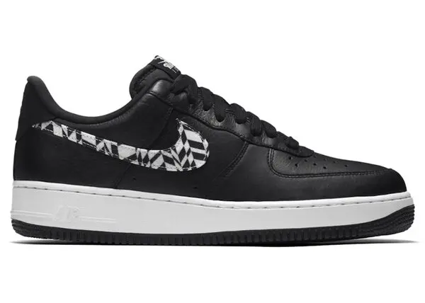 Nike Force 1 Low Pattern Swooshin Sneakers