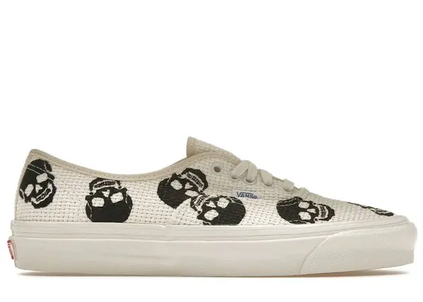 VANS Authentic 44 Dx Skulls Sneakers - Needlepoint/white/black