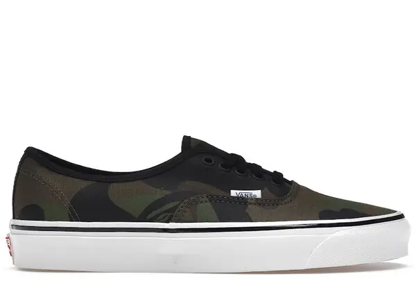 VANS Authentic 44 Dx Bape 1st Camo Sneakers