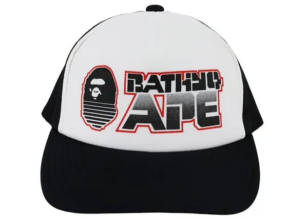 A BATHING APE Graphic Mesh Cap