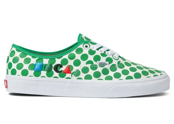 VANS Authentic Sneakers - Logo/green