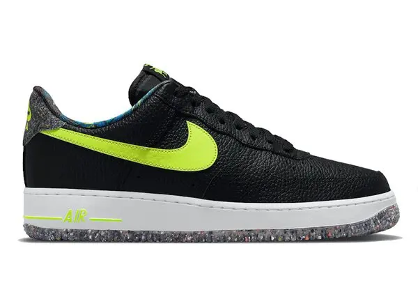 Nike Air Force 1 Low Grind Sneakers - Black/volt/white