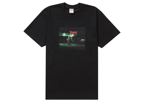 Supreme Hell Tee Shirt - Black