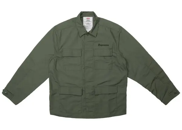 Supreme Hellraiser Bdu Shirt - Olive