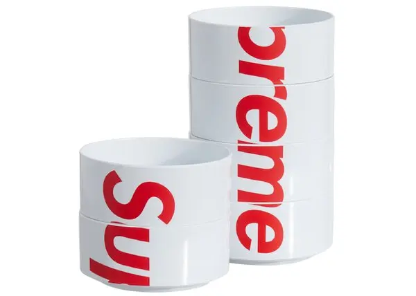 Supreme Heller Bowls Set Of 6 - White