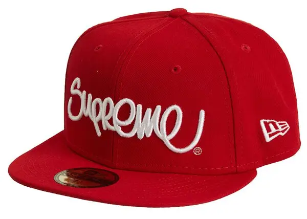 Supreme Handstyle New Era Cap - Red
