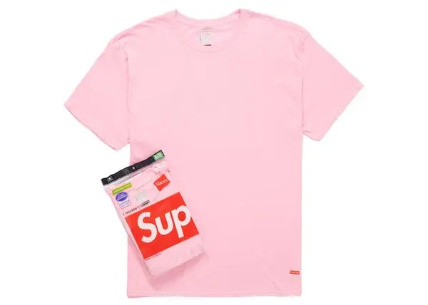 Supreme Hanes Tagless Tee Shirts