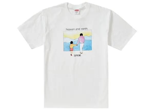 Supreme Heaven And Earth Tee Shirt - White
