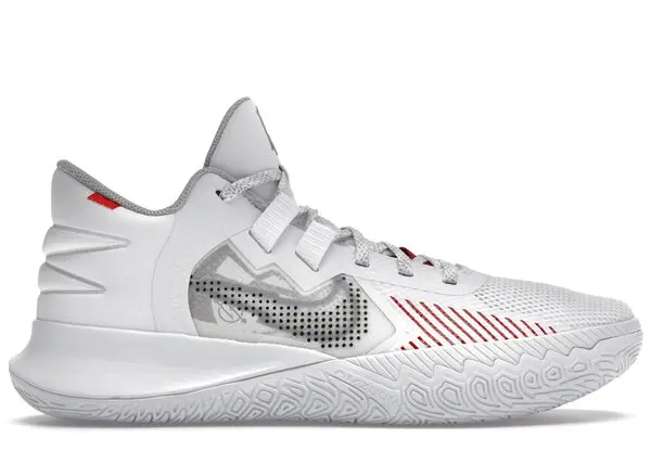 Nike Kyrie Flytrap V - White/wolf Grey/university Red
