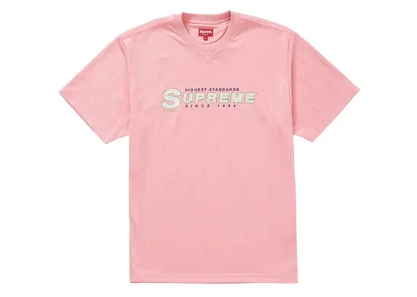 Supreme Highest Standards Athletic Short Sleeve Top - Pink