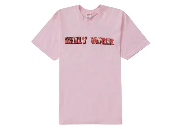 Supreme Holy War Tee Shirt - Light Pink