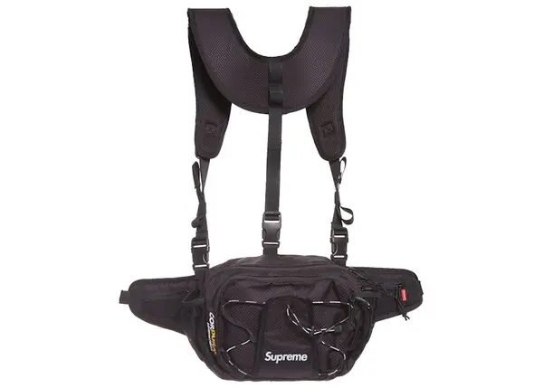 Supreme Harness Waist Bag - Black