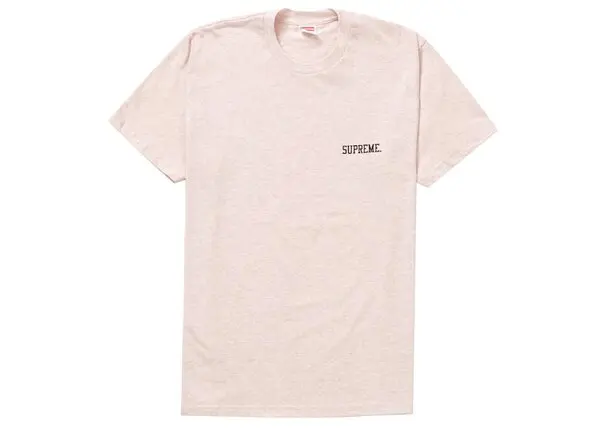 Supreme Heroines Tee Shirt - Heather Light Pink