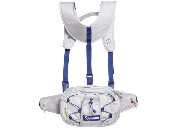 Supreme Harness Waist Bag - Silver