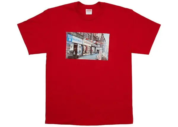 Supreme Hardware Tee Shirt - Red