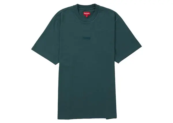 Supreme High Density Small Box Short Sleeve Tee Shirt - Dark Teal