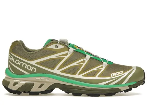 SALOMON Xt6 - Dried Herb/deep Lichen Green/bright Green
