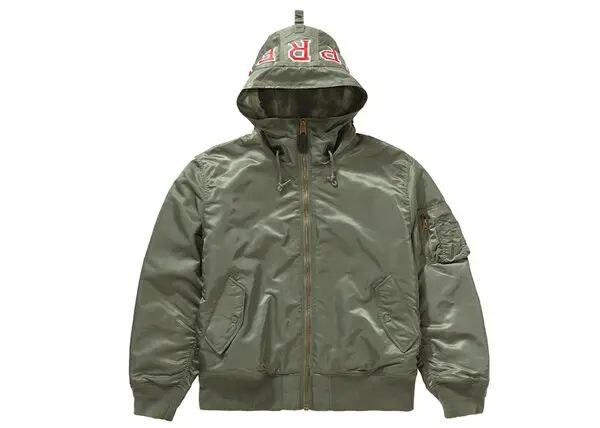 Supreme Hooded Ma1